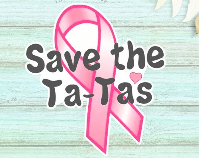 Pink Breast Cancer Awareness Ribbon Car Magnet Decal Heavy Duty ...