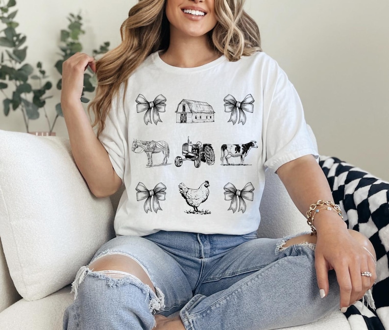 Farm Coquette PNG, Farm PNG, Farm Girl Digital Download - Etsy