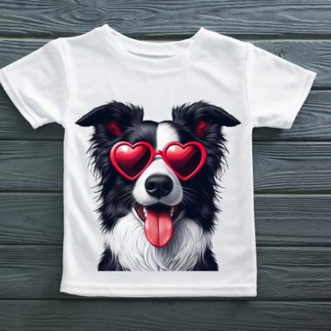 Border Collie Valentines Day PNG, Border Collie, Valentine's Day PNG - Etsy
