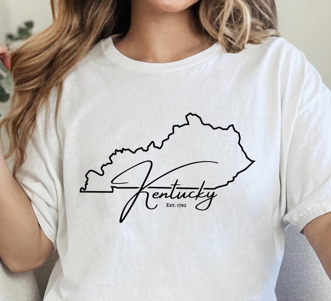 Simple Kentucky Design, PNG, KY, Minimalist Shirt Design, Trendy Tee - Etsy