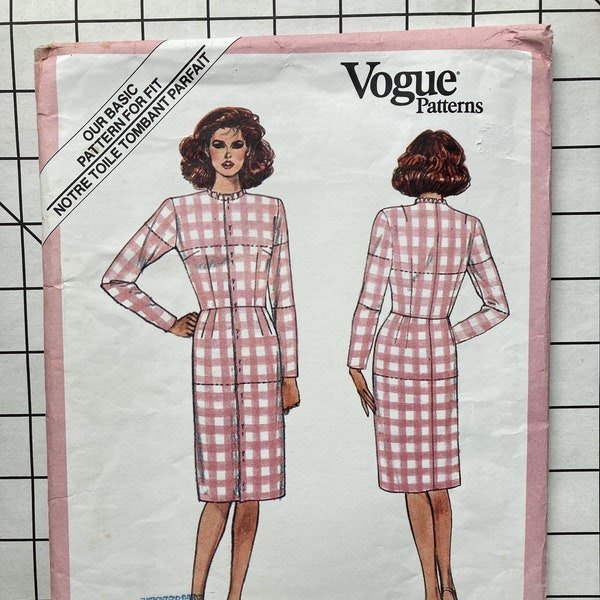 Vintage Vogue Sewing Pattern - Etsy