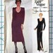 Vogue 2059 Sewing Pattern American Designer Original Stan Herman Dress ...