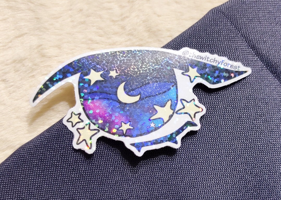 STARS in My EYES Holographic Glossy Sticker | Cosmic Galaxy, Holo Anime ...