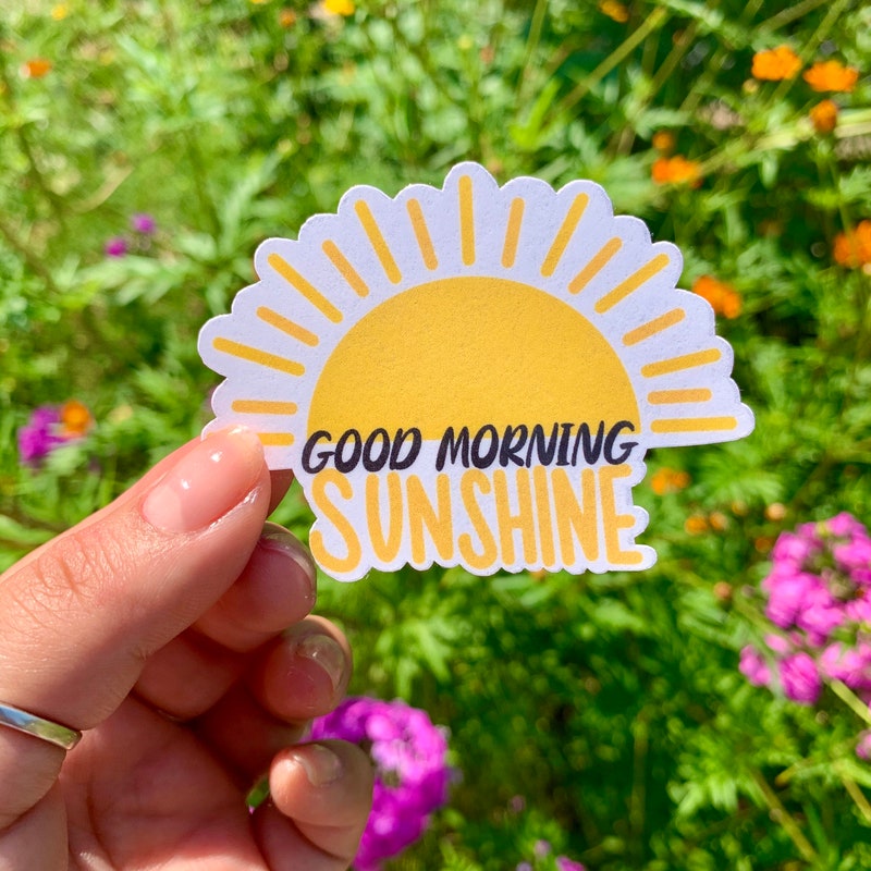 Good Morning Stickers - Etsy