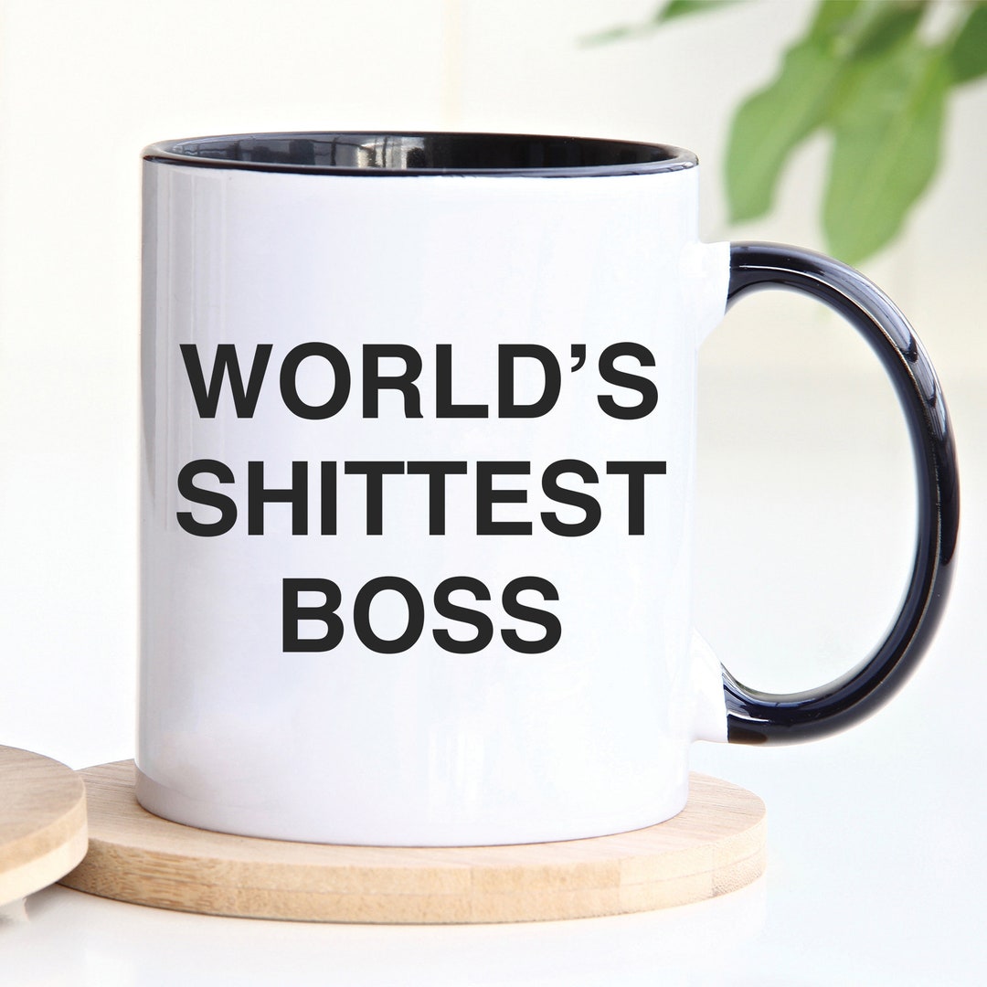 Acen Merchandise World's WORST Boss | Novelty 11oz Premium Quality Work ...