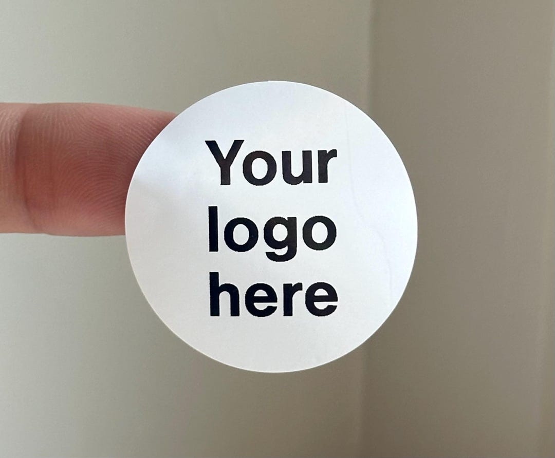 Business Logo - Custom Label - Logo Sticker - Custom Branding ...