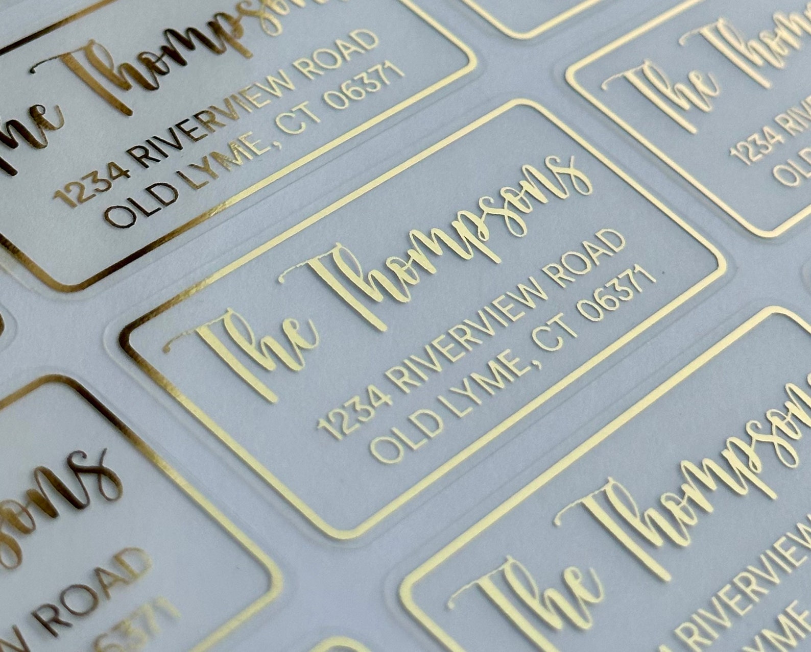 Return Mailing Address Labels - Envelope Stickers - Custom Address ...