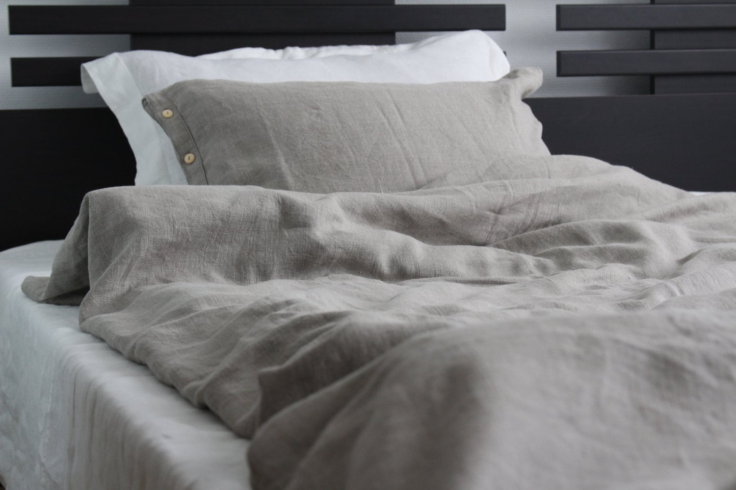 Bedding SET of 3 Pc 100% European Flax Linen Bedding in - Etsy