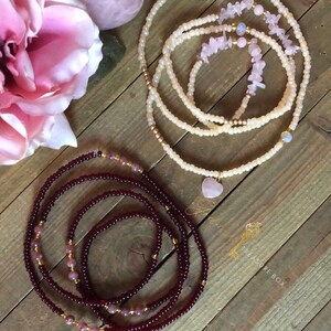 Vibrate Higher Goodess Waistbeads With Authentic Semi Precious Stones W ...