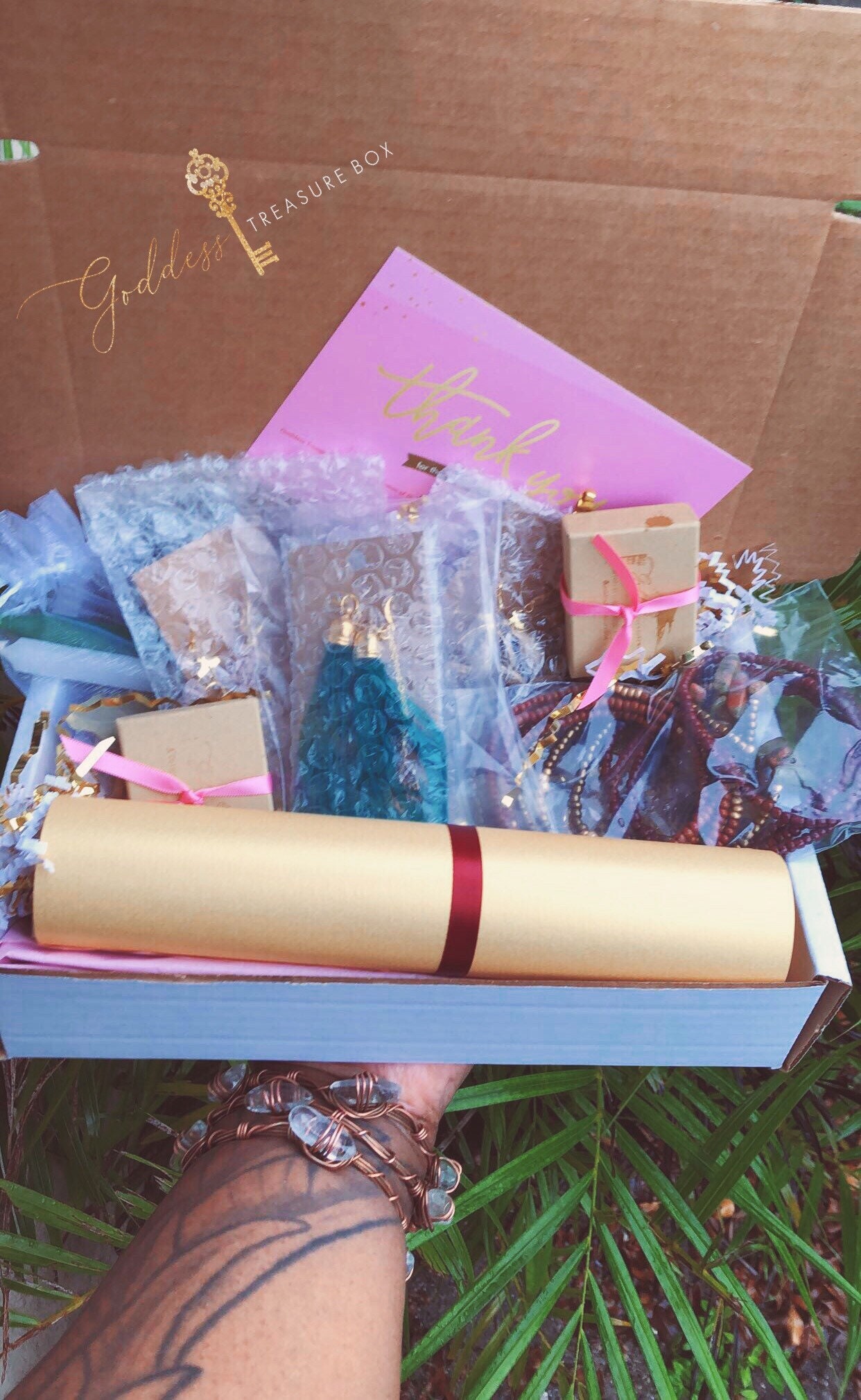 The Altar & Offering Box by Goddess Treasure Box - Etsy