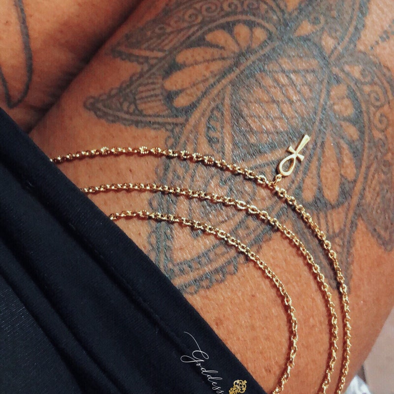 Wedding Garters Gold Chain - Etsy