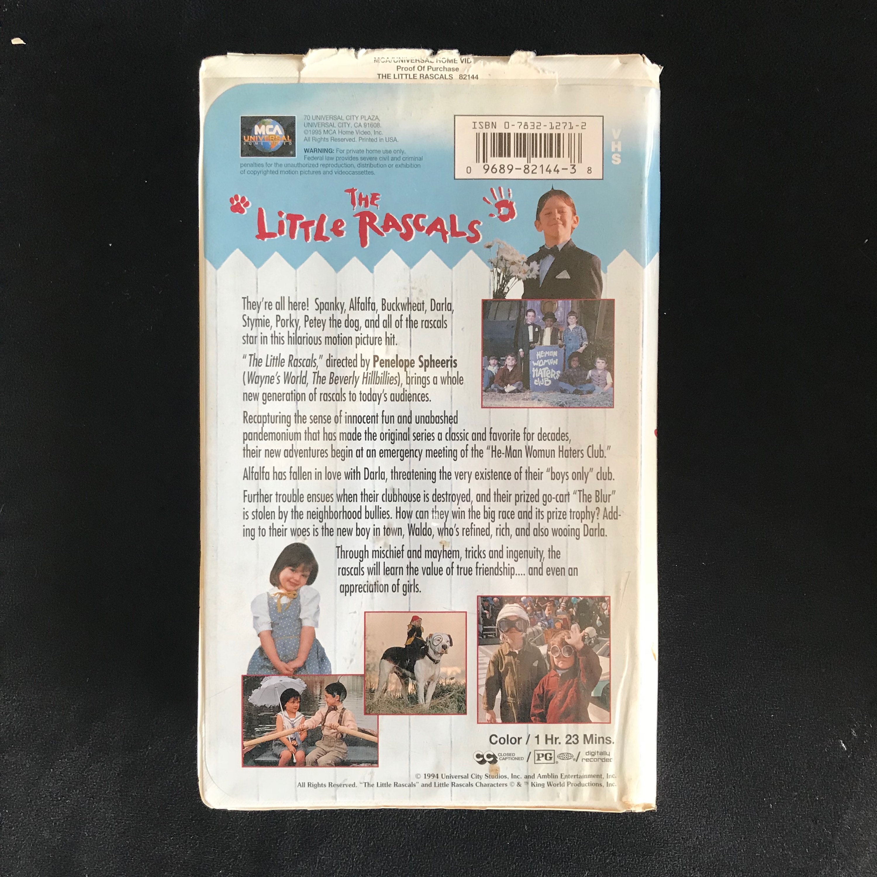 The Little Rascals 1990's Vintage Movie VHS
