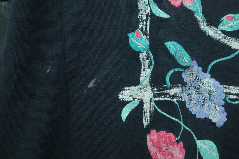Roses 1990's Vintage Tshirt - Etsy