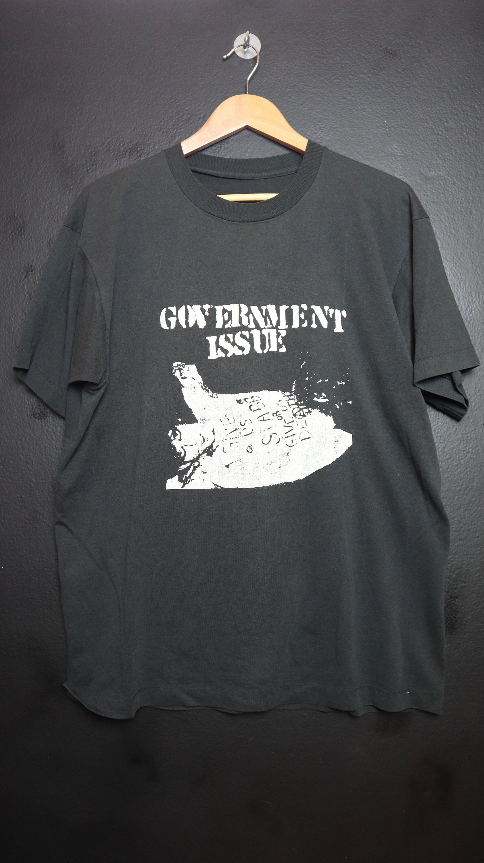 Government Issue 1980's vintage Tshirt