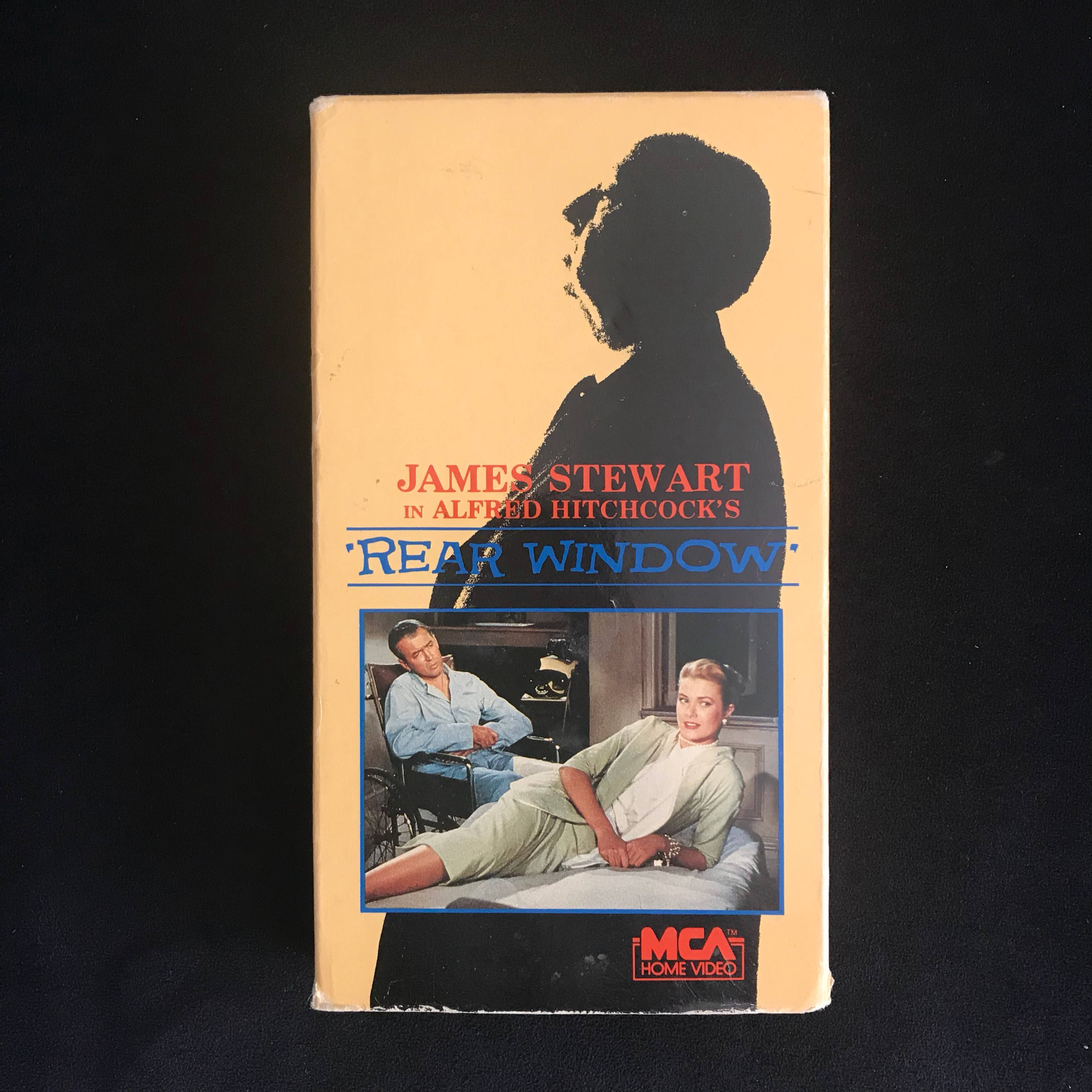 Alfred Hitchcock's REAR WINDOW 1982 Vintage Movie VHS