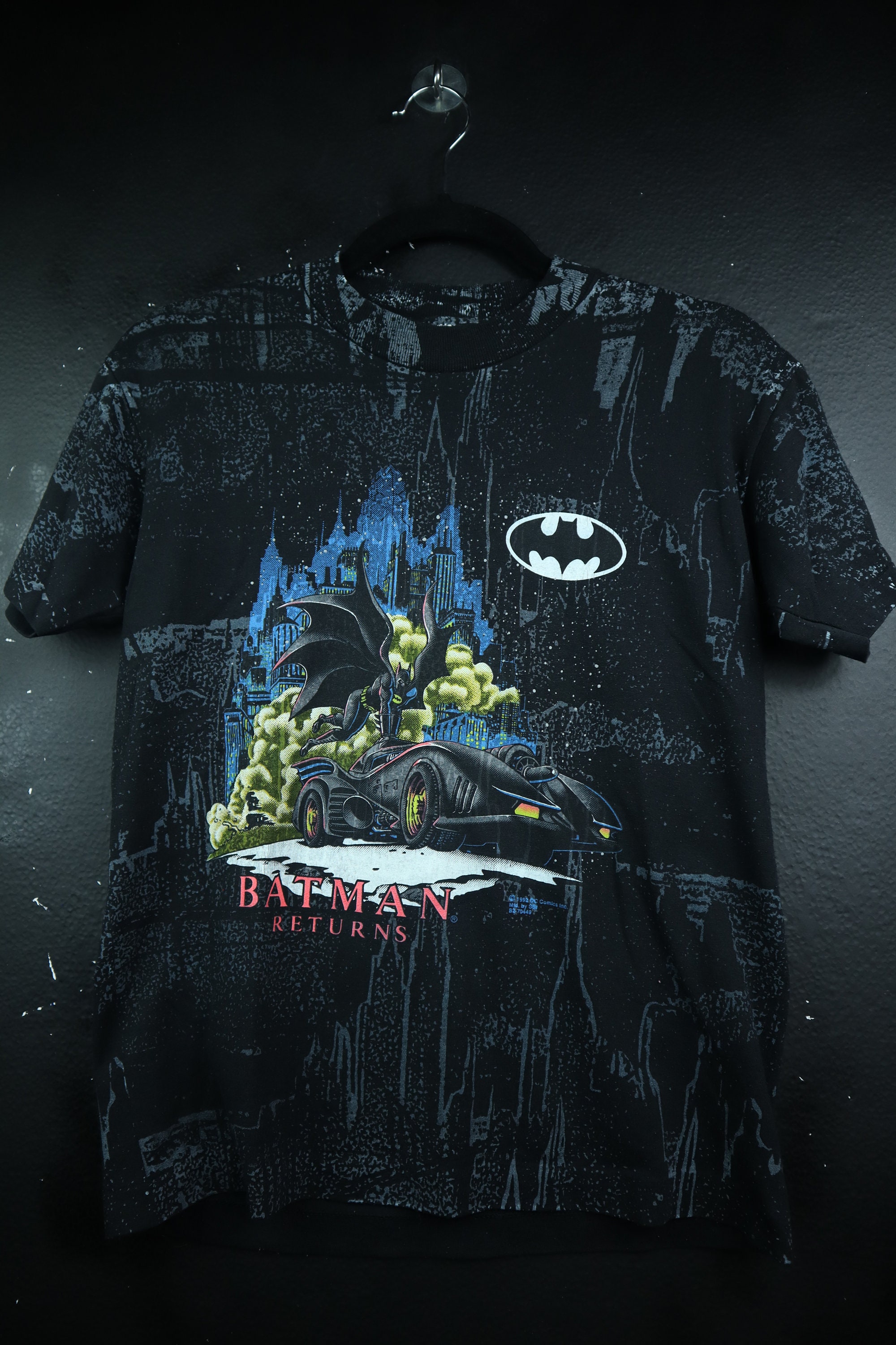 Batman Returns All Over Print 1992 vintage Tshirt