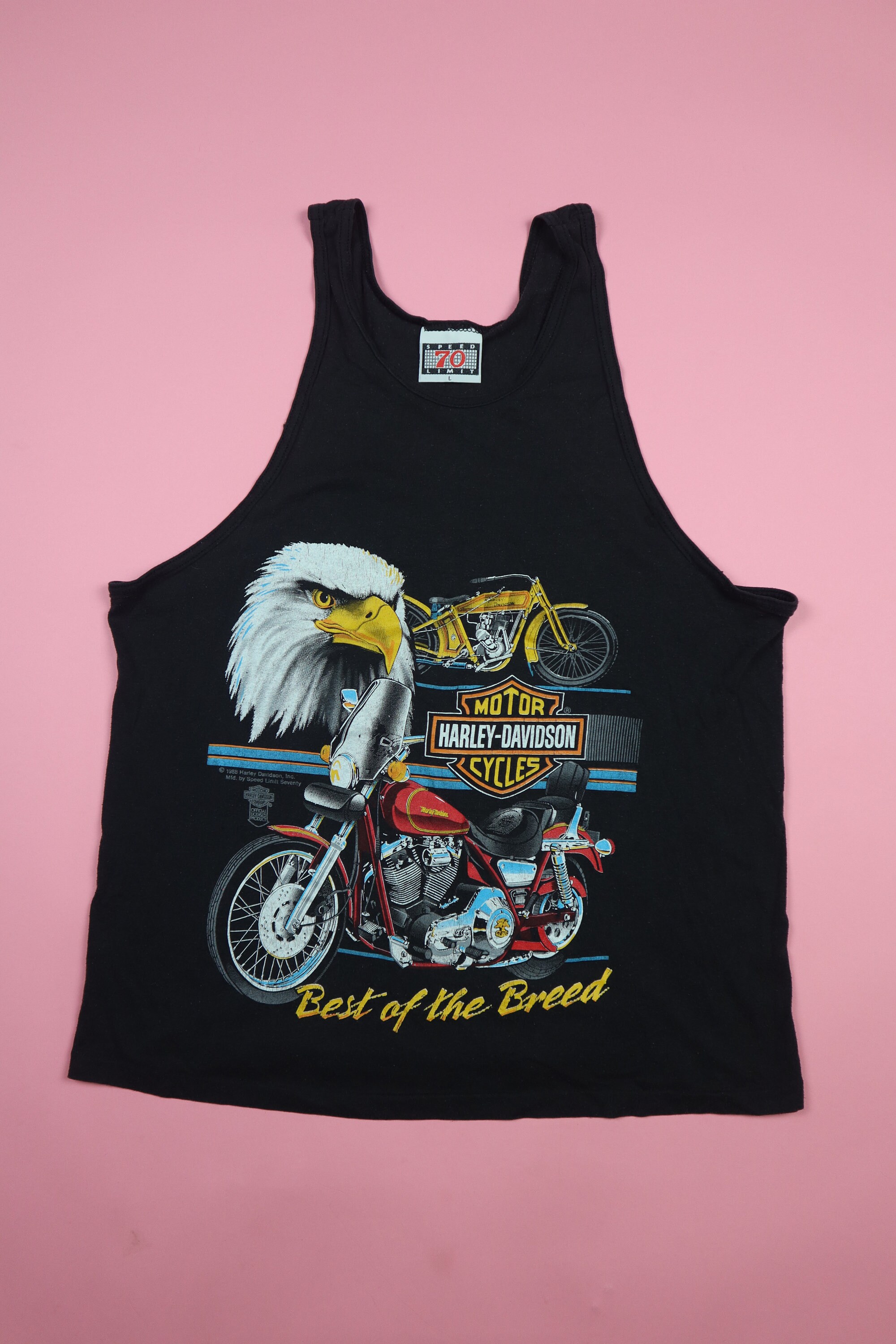 Harley-Davidson Best of the Breed 1990's Vintage Tank Top