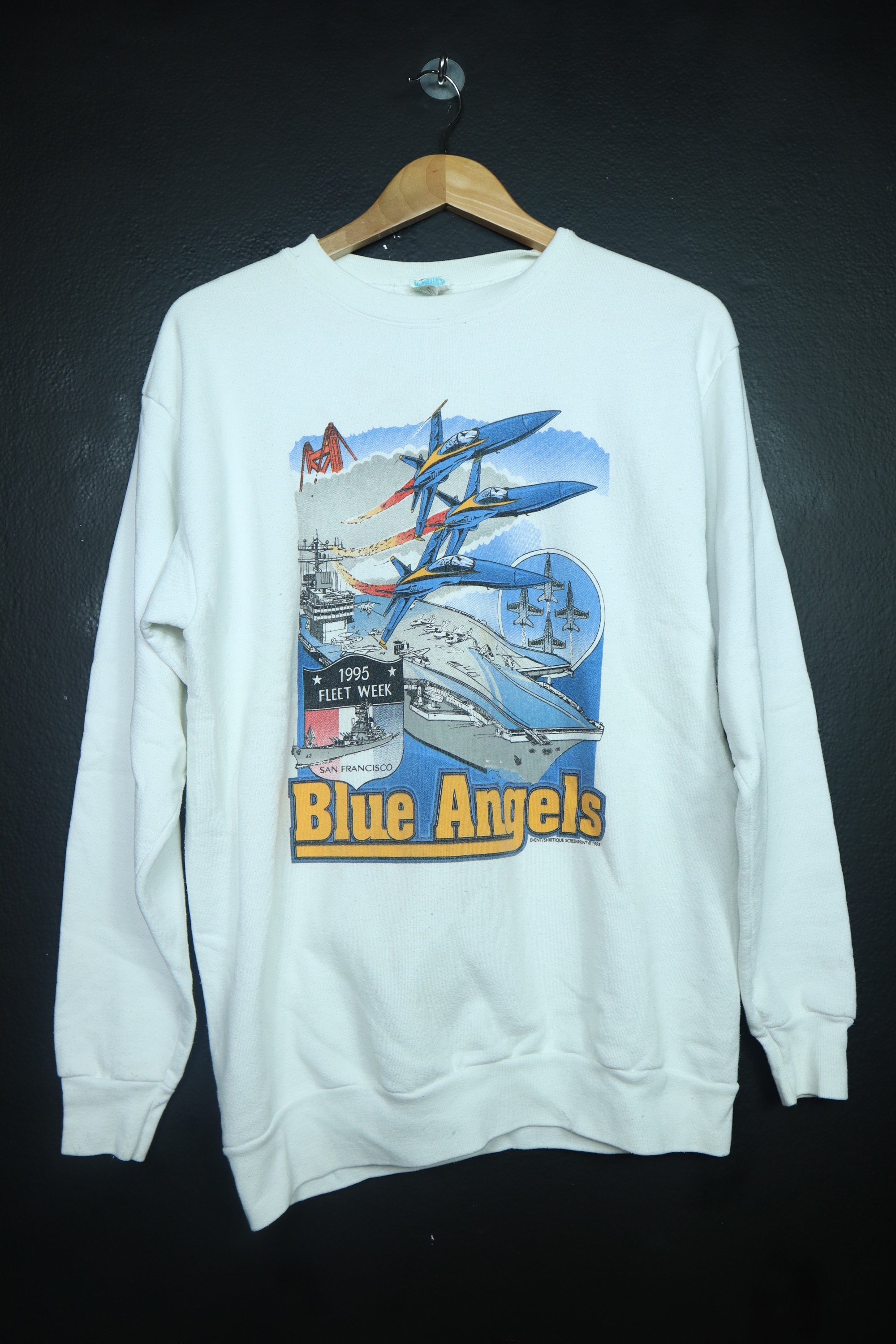 Fleet Week Blue Angels 1995 vintage Sweatshirt