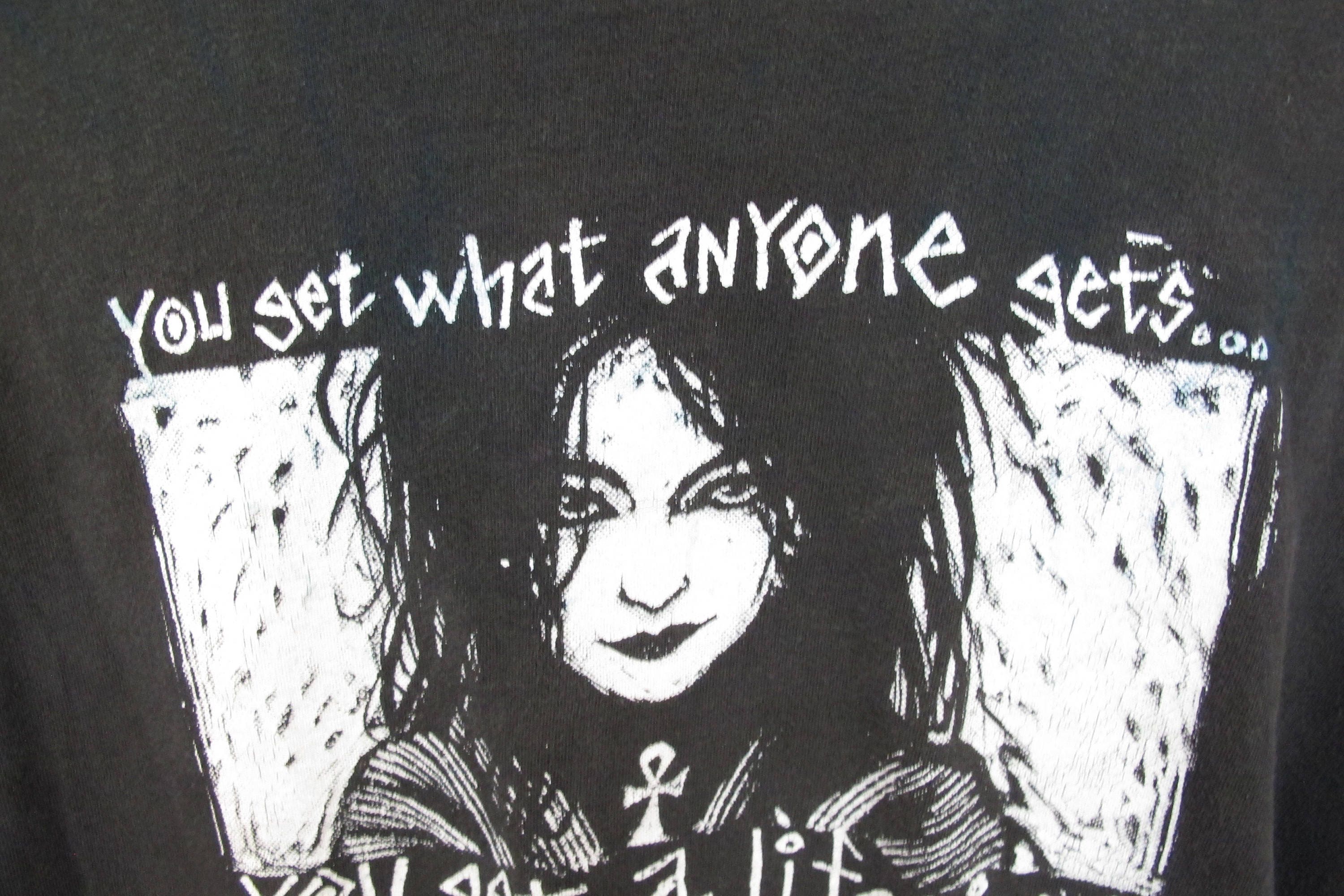 Sandman Death DC Comics 1990's vintage Tshirt