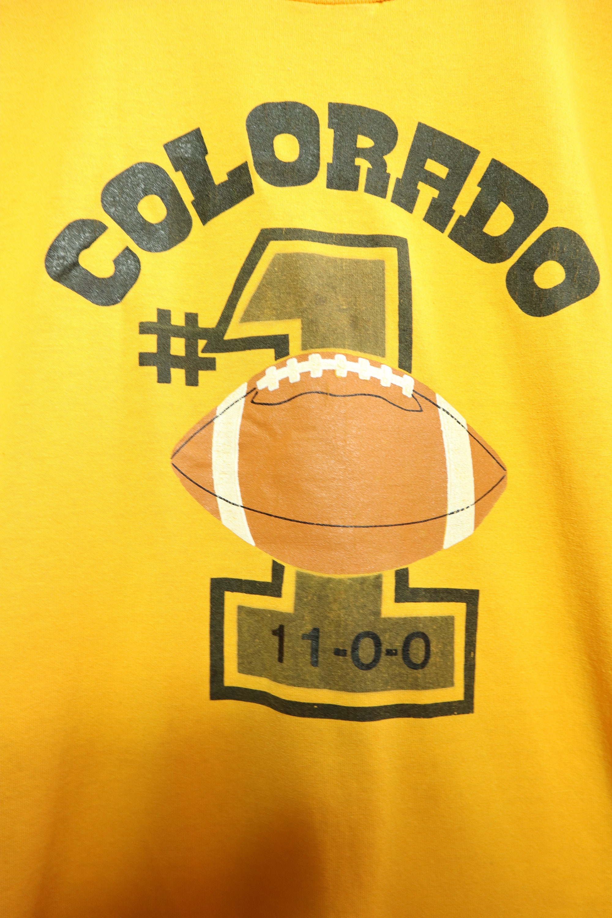 Colorado Football undefeated team 1989 vintage Tshirt