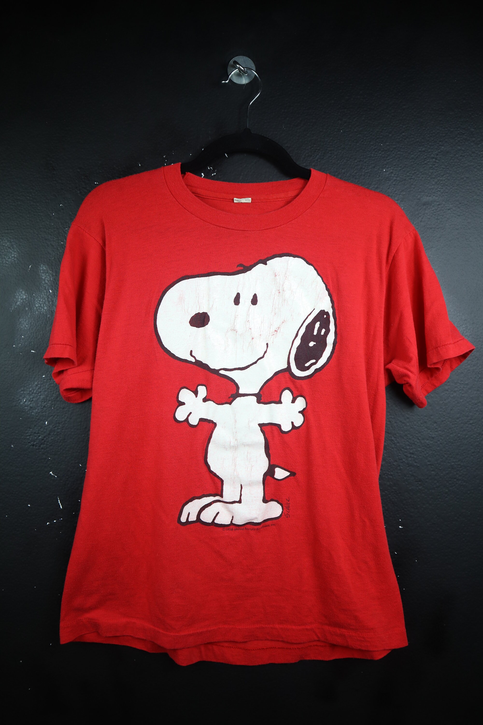 Snoopy Peanuts 1980s Vintage Tshirt