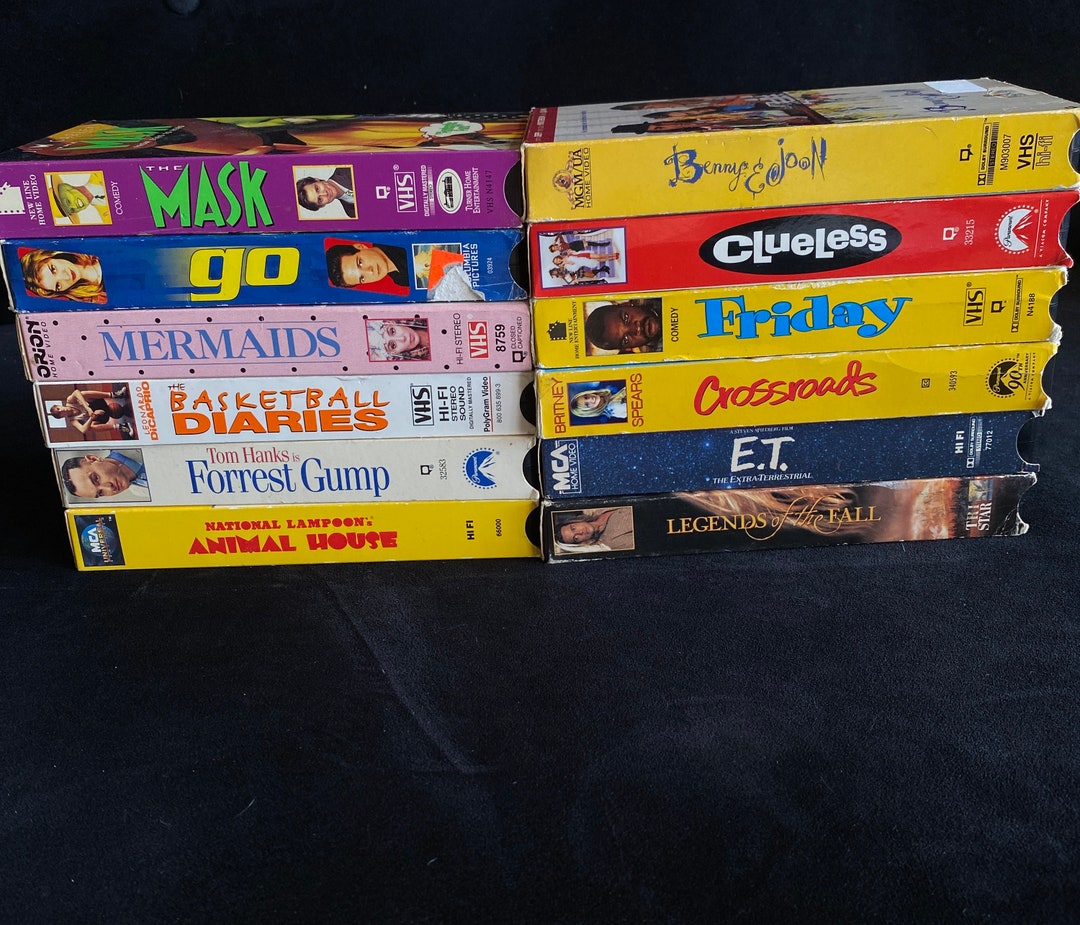 Choose One or More! 1990's Vintage Movie VHS - Etsy