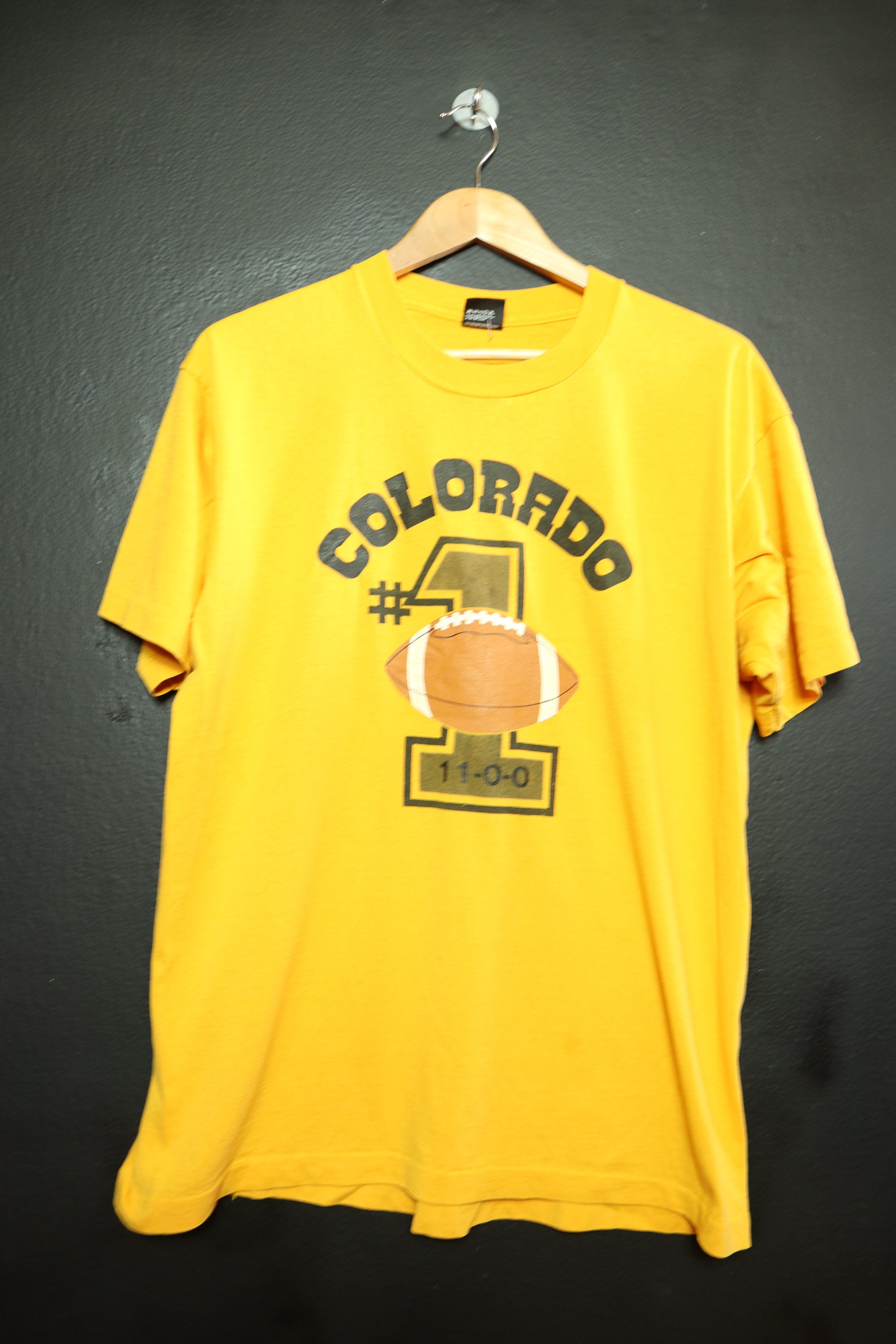 Colorado Football undefeated team 1989 vintage Tshirt