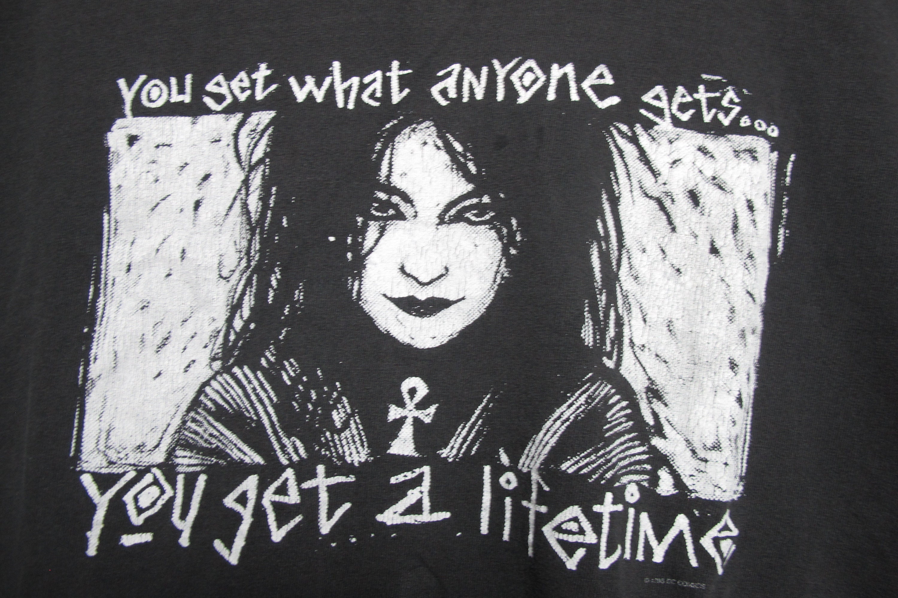 Sandman Death DC Comics 1995 vintage Tshirt