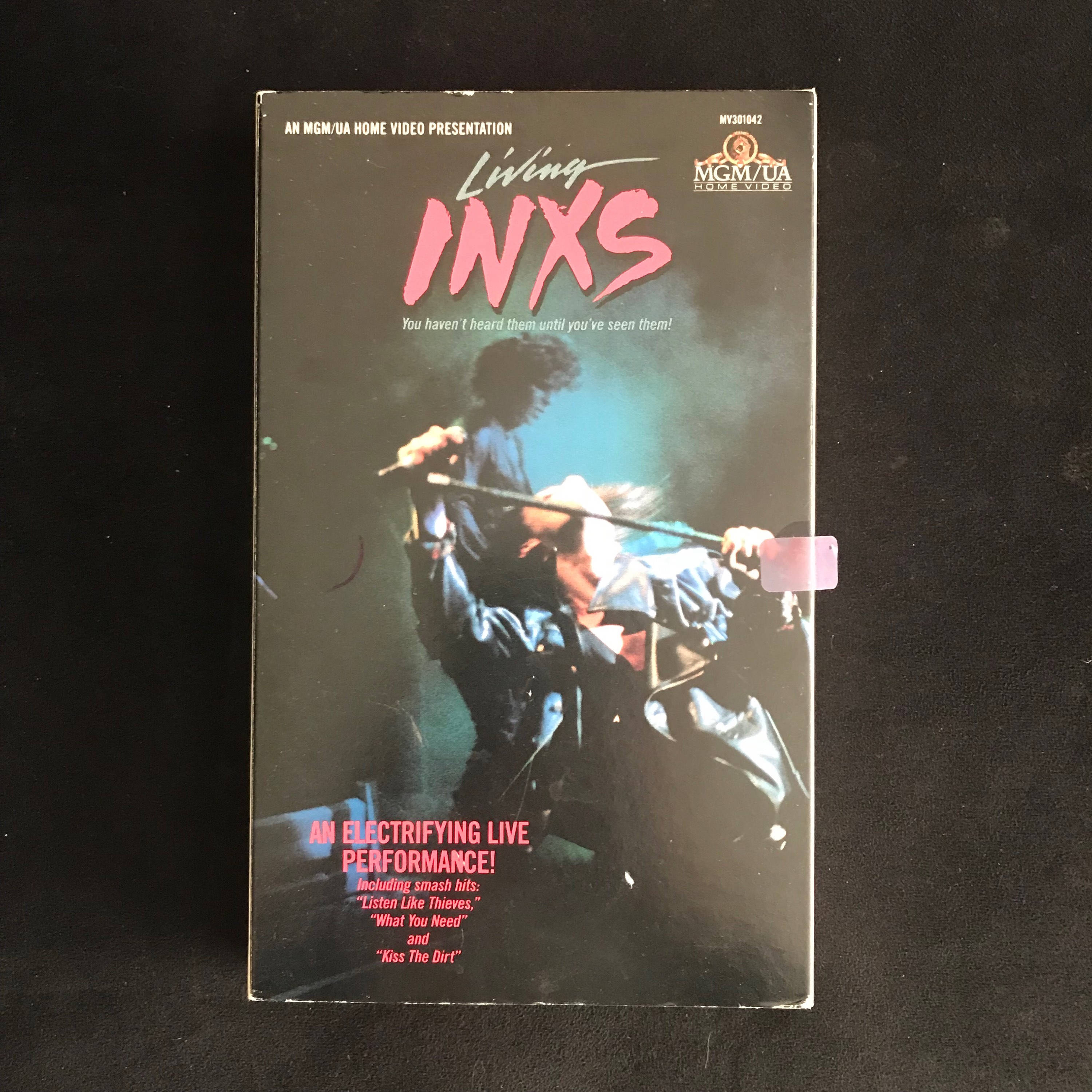 Living INXS Live 1990's Vintage Movie VHS