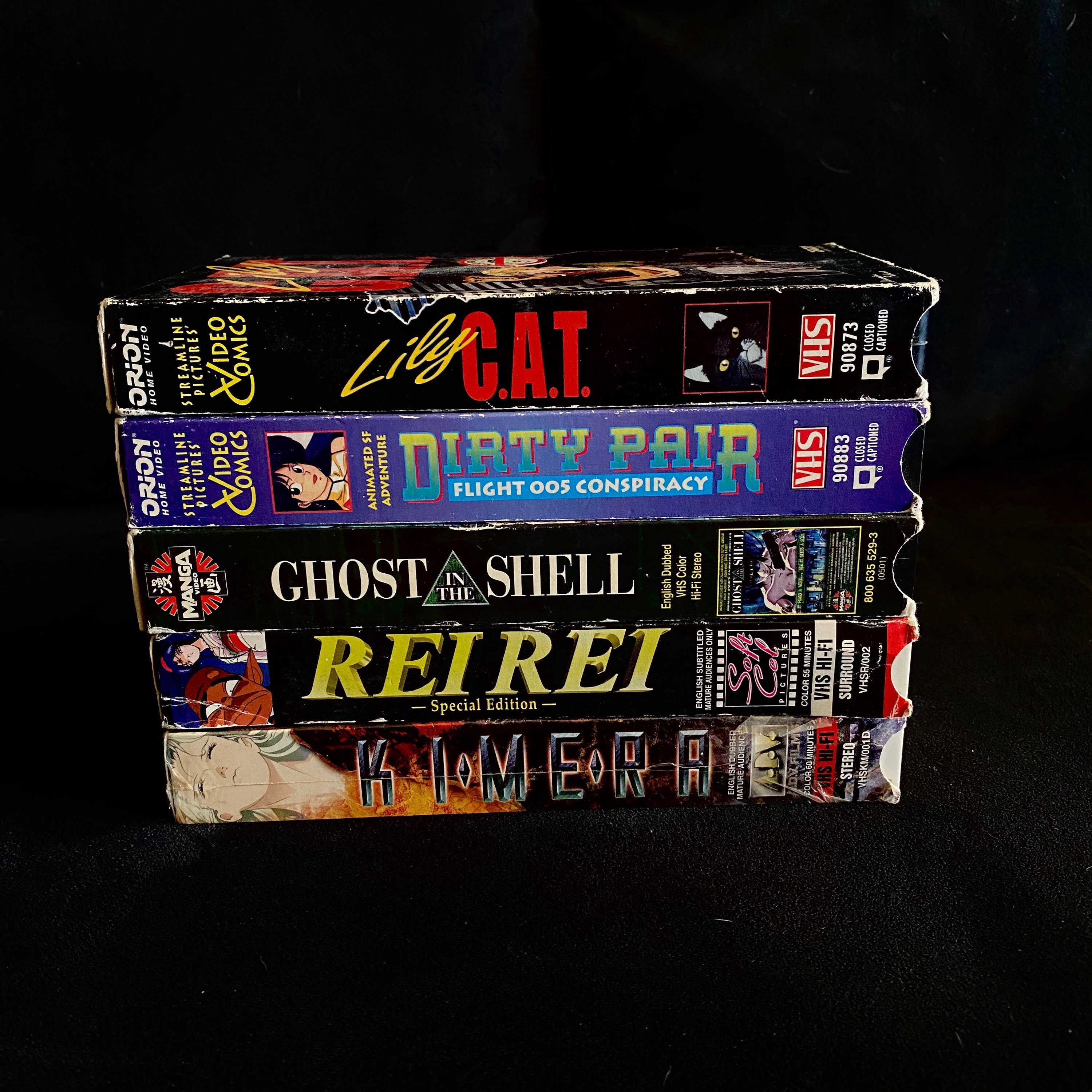 Choose One Or More! Anime 1980's 1990's Vintage Movie VHS