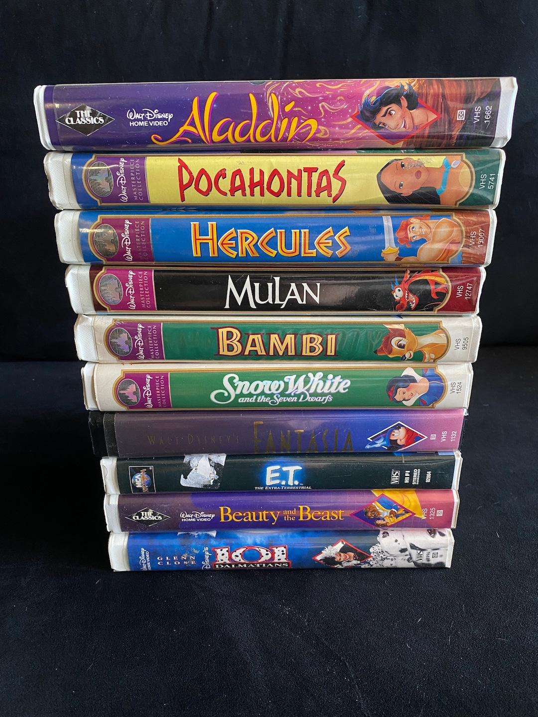 Choose One or More! Disney 1990's Vintage Movie VHS - Etsy