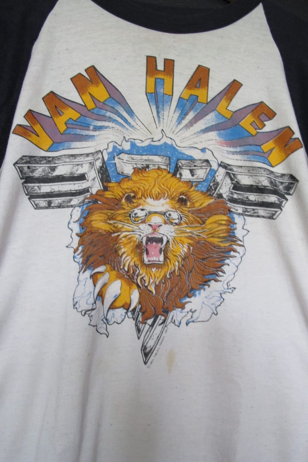 Van Halen 1982 vintage Raglan Shirt