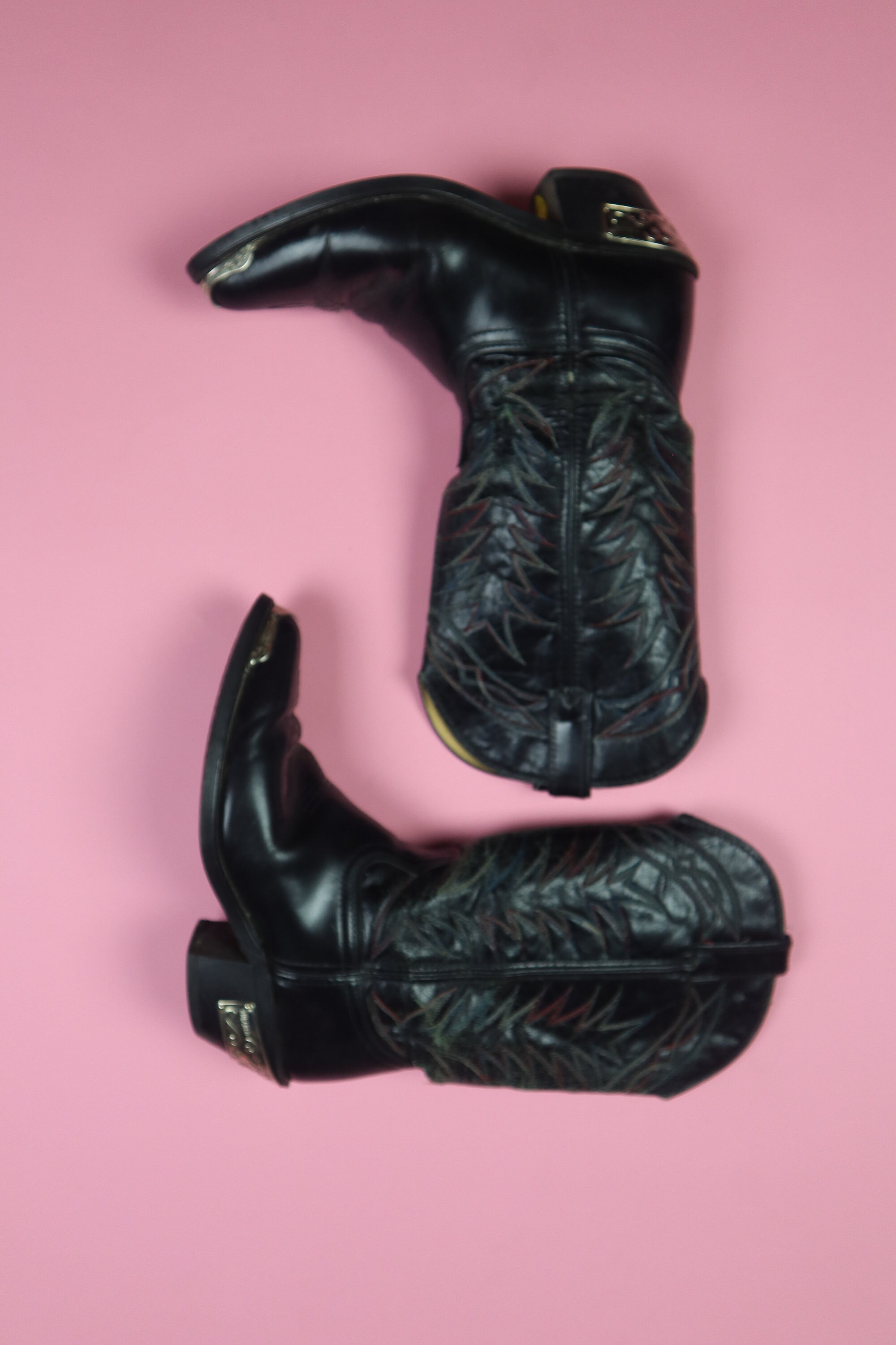 Durango Cowboy Cowgirl Detailed Vintage Boots