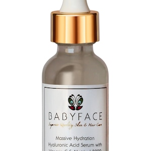Babyface Massive Hydration Anti-aging Serum Hyaluronic Acid | Etsy