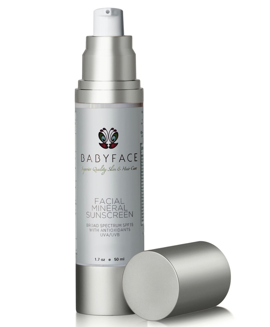Babyface SPF 40 Age-defying Mineral Sunscreen, Anti-aging, Reef ...