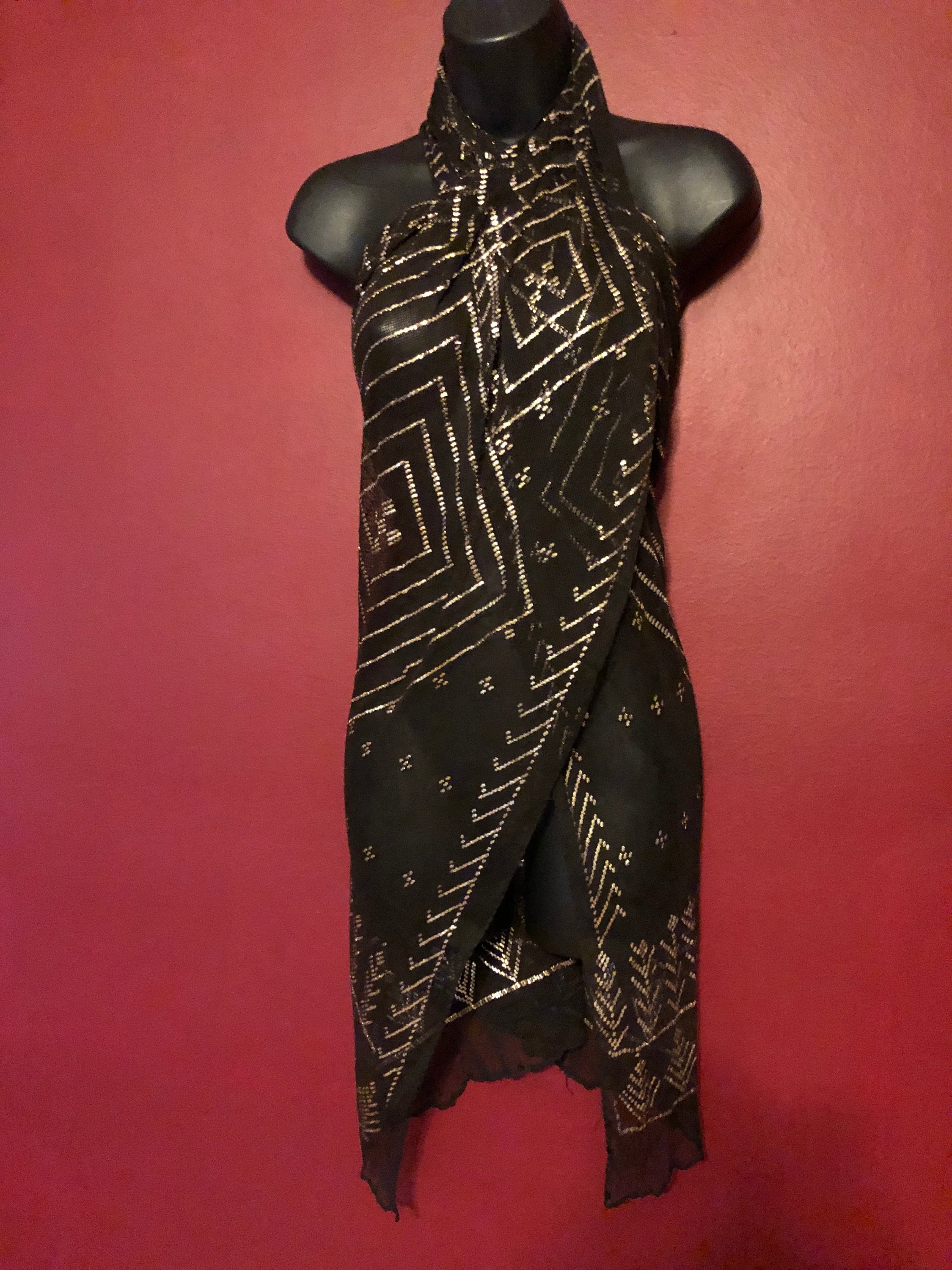 7 Diamond Classic Vintage Assuit 1920's Egyptian Shawl | Etsy