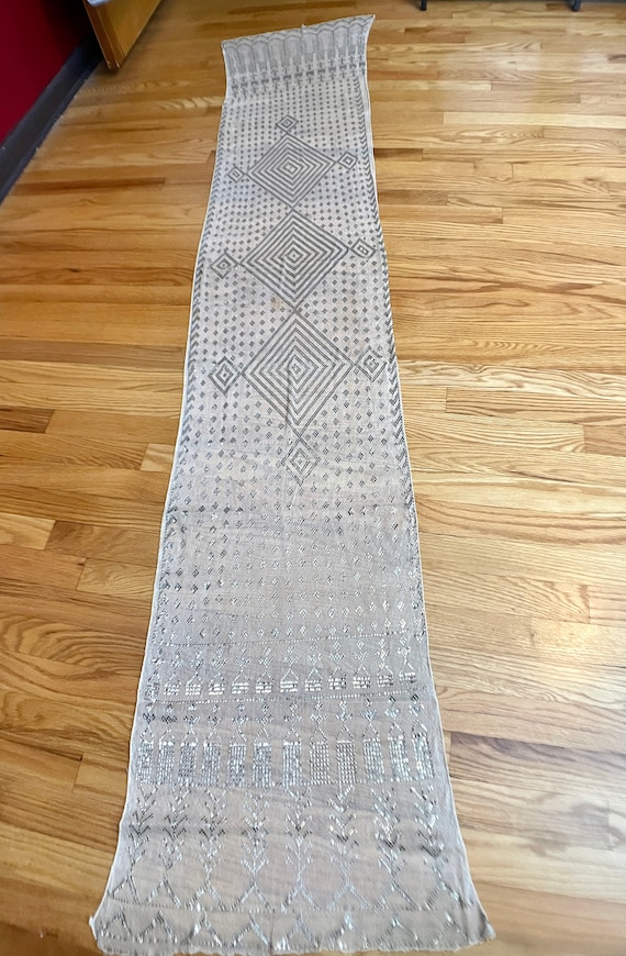 HOLD INVENTORY Vintage Cream Egyptian Assuit Wedding … - Gem