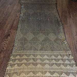 Fascinating Egyptian Vintage Assuit Piano Shawl 1930's WIDE! Egyptian ...