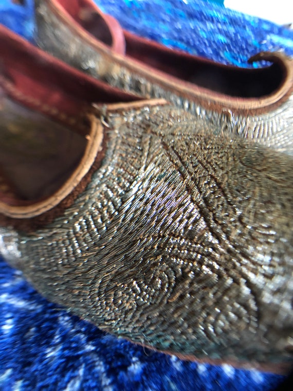 Antique Syrian MOORISH Poulaine Shoes silver COLLECT… - Gem