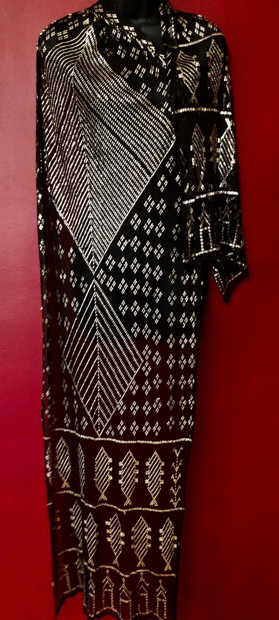 Sweet Voyage Egyptian Vintage Assuit Shawl With Silver | Etsy