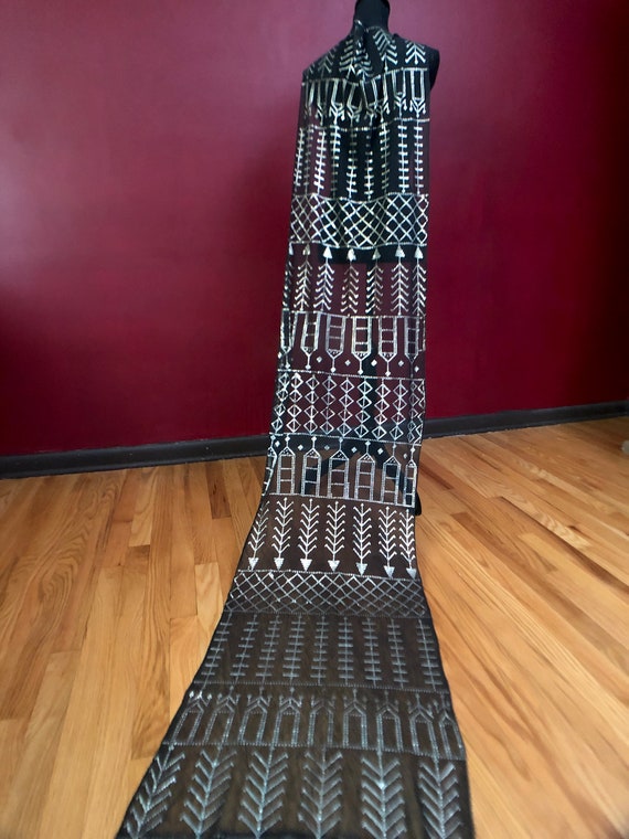 Antique Egyptian Assuit 1910's 13 Rows of Silver MIN… - Gem