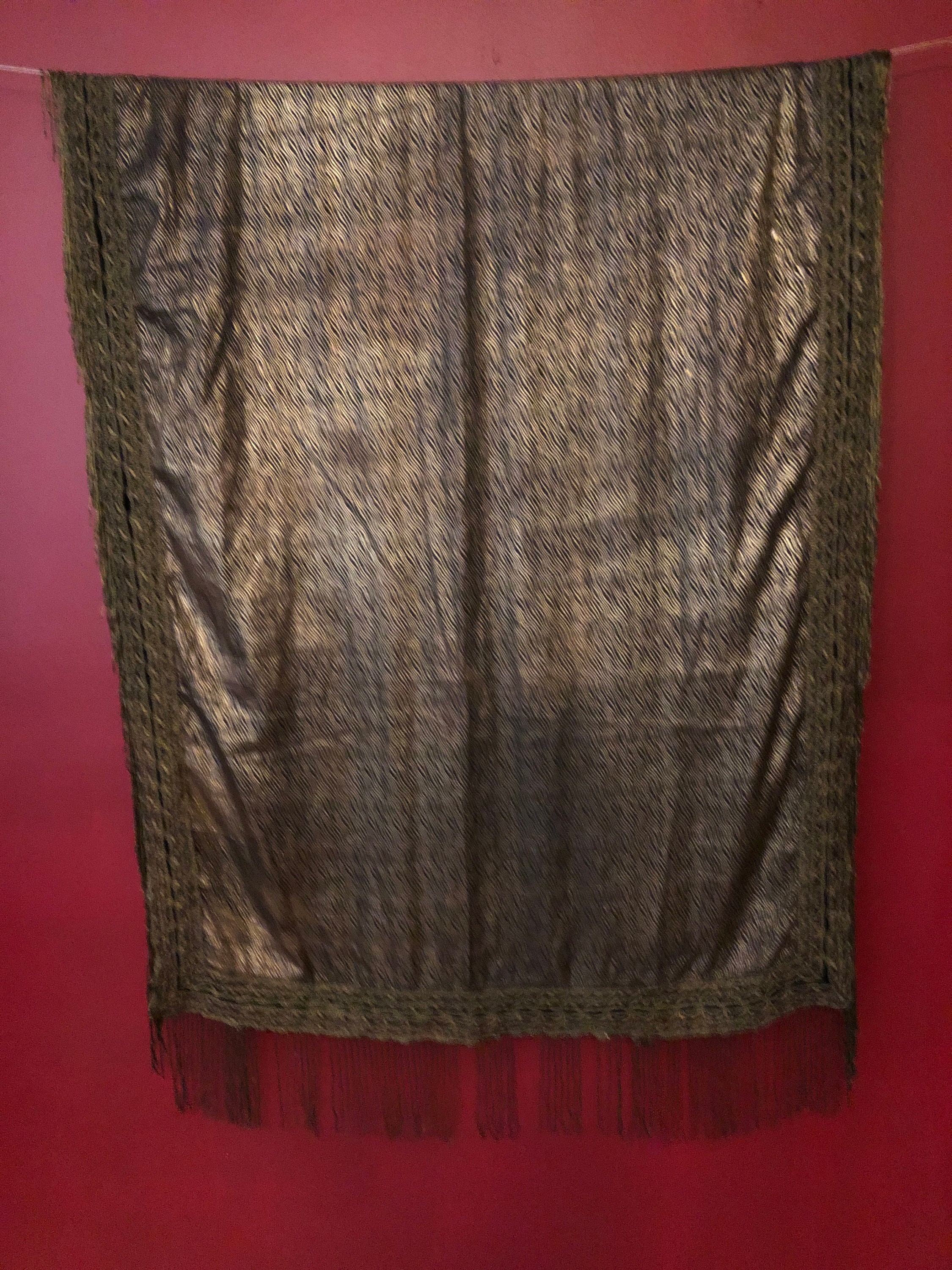 RARE 1700-1800's Bronze Gold Bullion Shawl Turkey Circa | Etsy