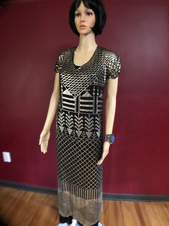 HELLO GORGEOUS 1930 Vintage Egyptian Assuit Dress MIN… - Gem