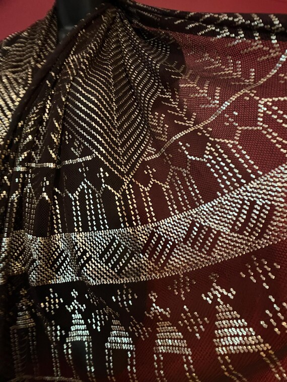 Coptic Treasure Vintage Egyptian Assuit Shawl 1930 Pi… - Gem