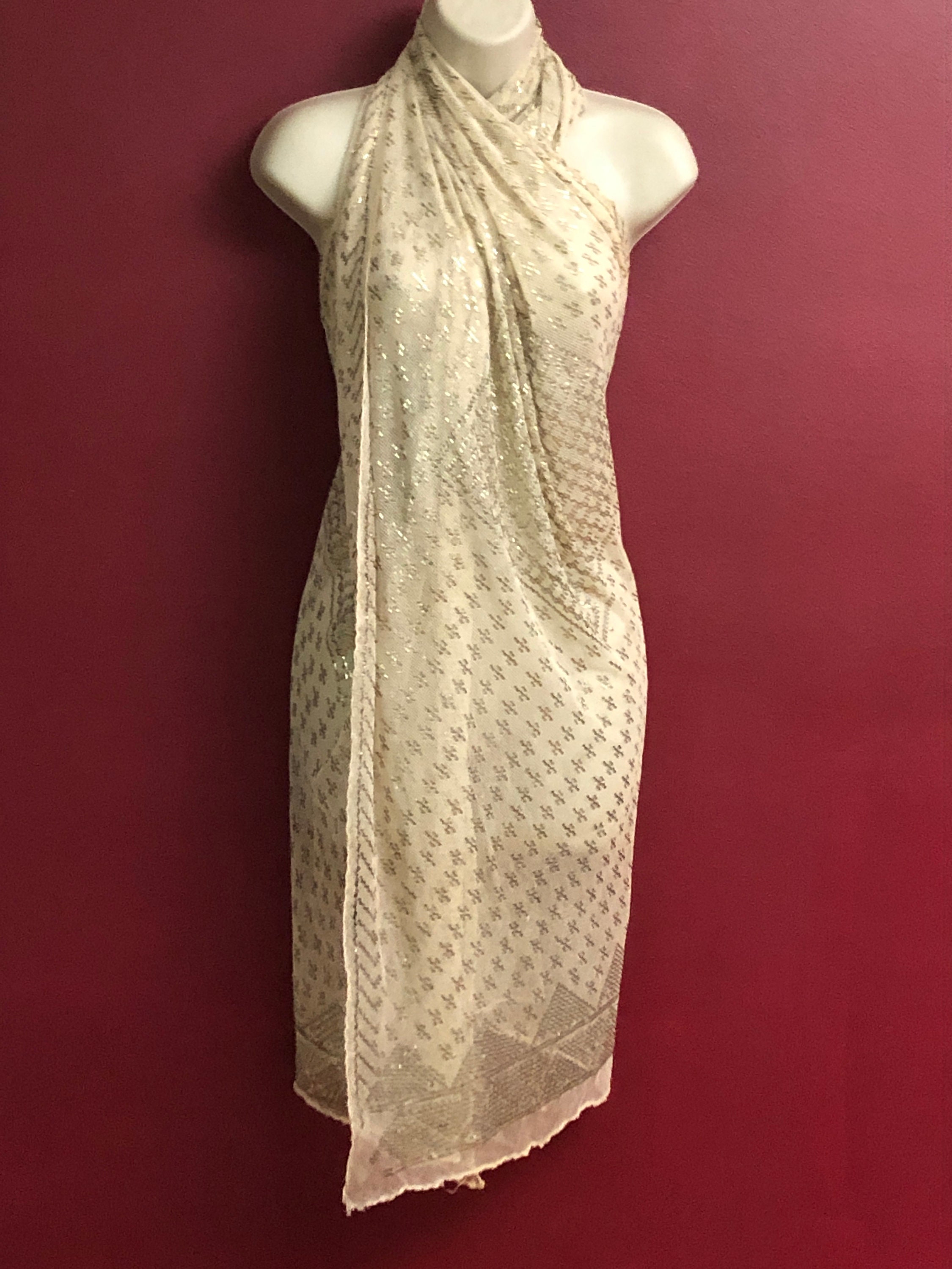 1890's Vintage Egyptian Assuit White SILVER | Etsy