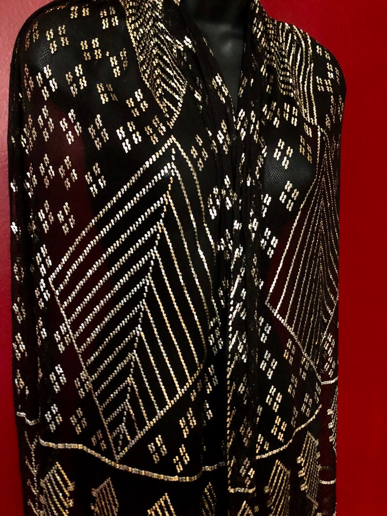 Sweet Voyage Egyptian Vintage Assuit Shawl With Silver - Etsy