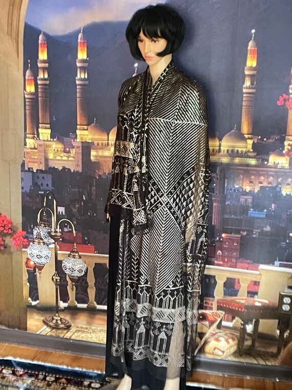 Coptic Treasure Vintage Egyptian Assuit Shawl 1930 Pi… - Gem