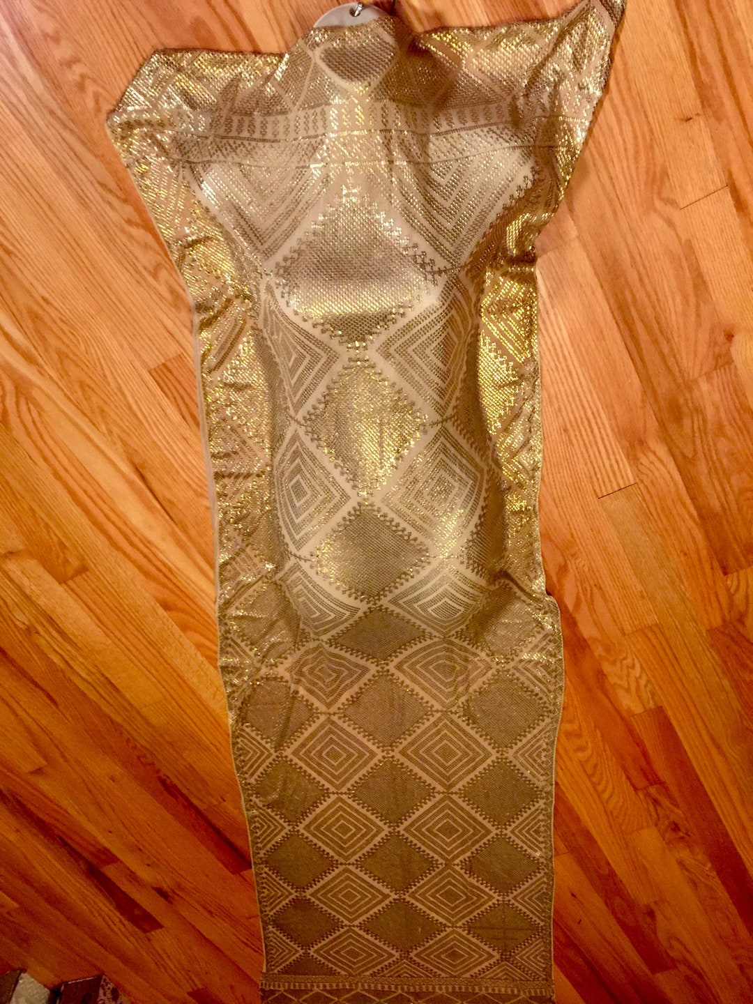 Midas Touch Gold Heavy Egyptian Vintage Assuit Shawl /wrap 1919 - Etsy