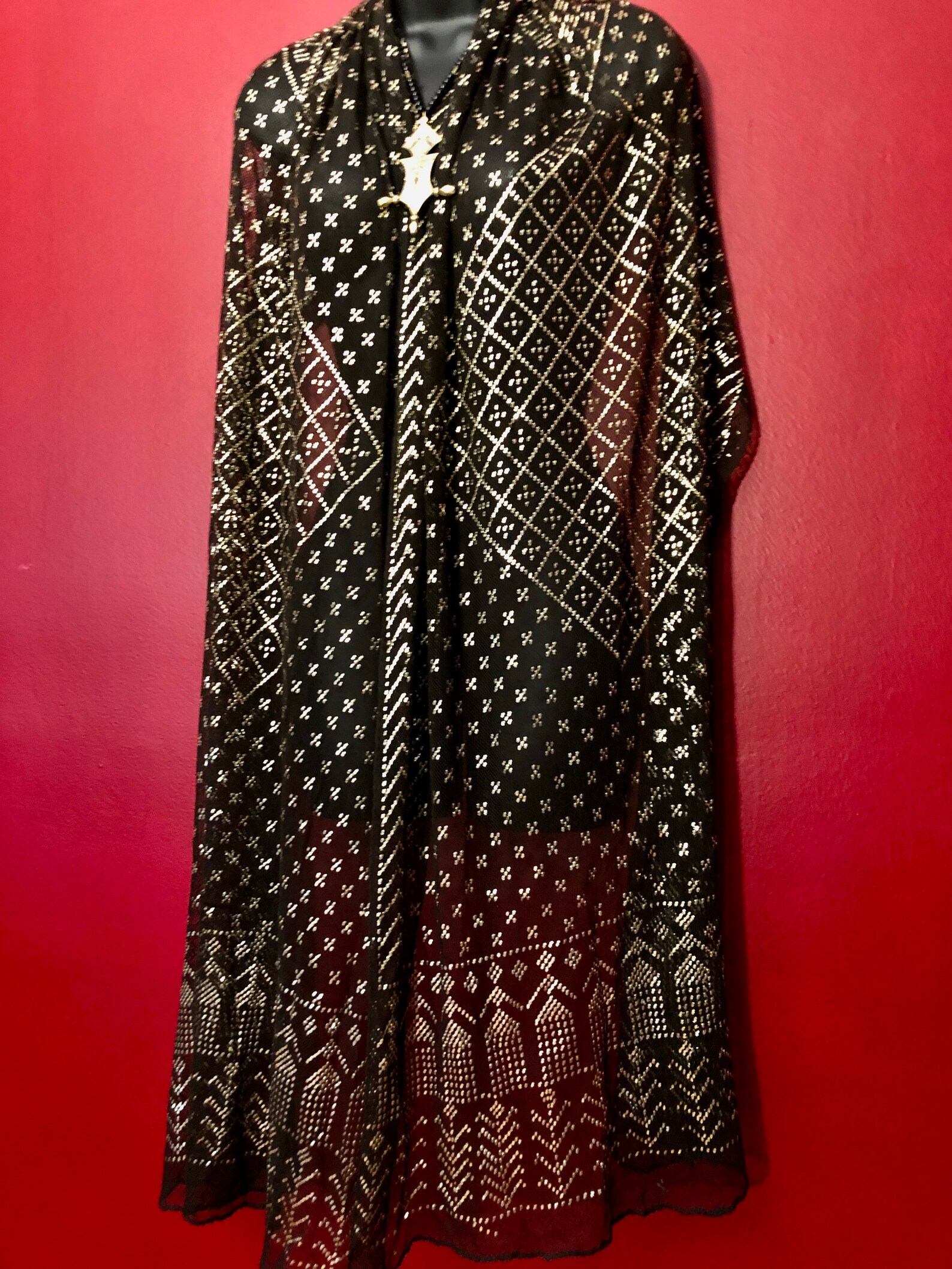 Lustrous Coptic Egyptian Vintage Assuit Shawl With Silver 1930 - Etsy