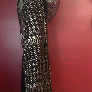 13 Row Egyptian Vintage Assuit Shawl With Silver Bellydance Assuit 1920 ...